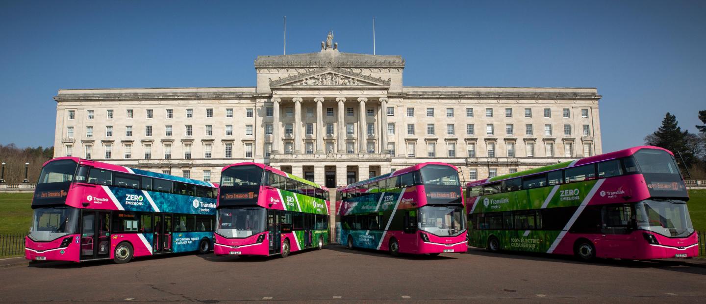Wrightbus Electroliner buses enter service with Translink